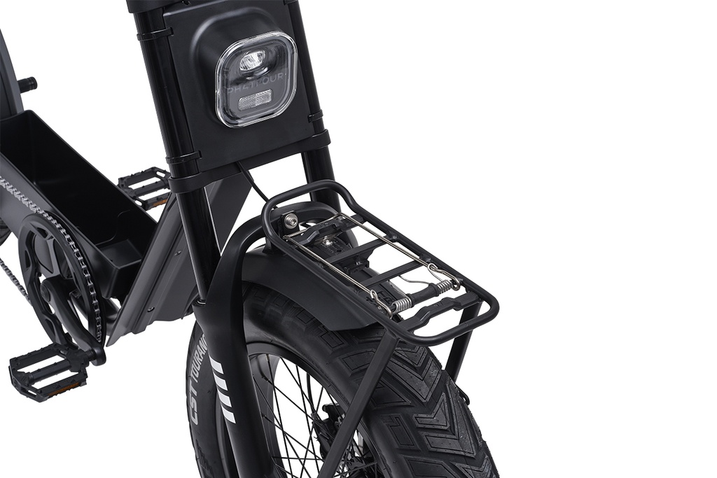 Phatfour front rack for the FLX: Boost your fatbike functionality.